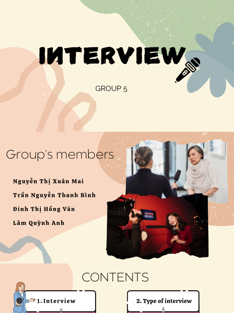 NNTT - Group 5 - Interview | PDF | Artificial Intelligence | Intelligence (AI) & Semantics