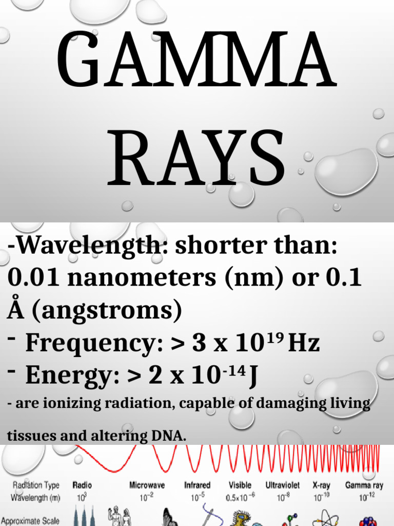 Gamma Rays | PDF