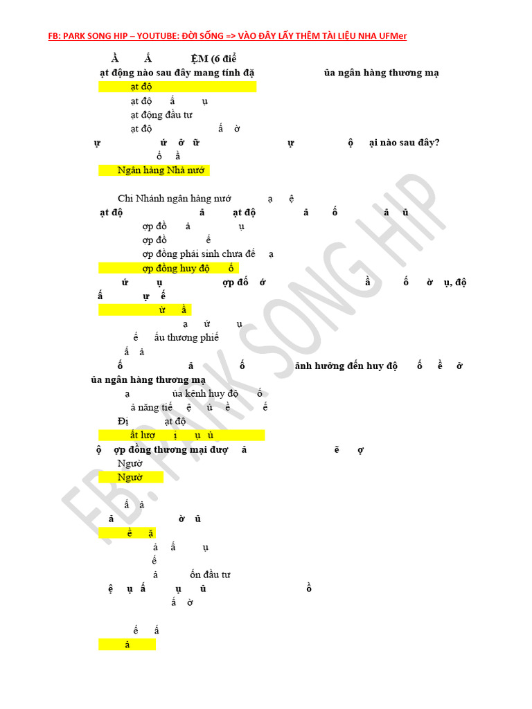 ĐỀ-THI-nhtm tn các chương | PDF