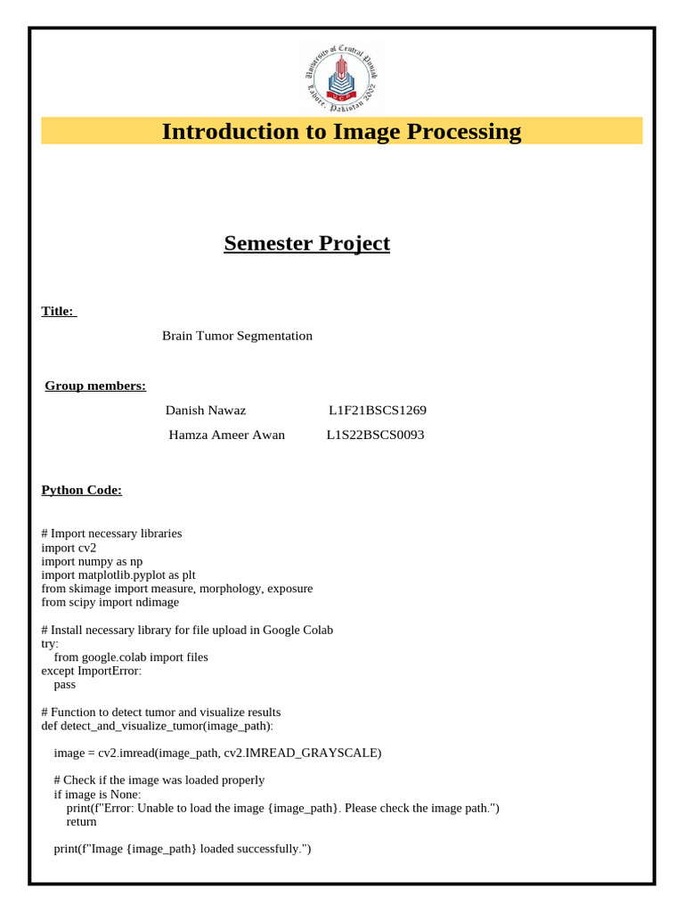 Projectt | PDF | Graphics | Signal Processing