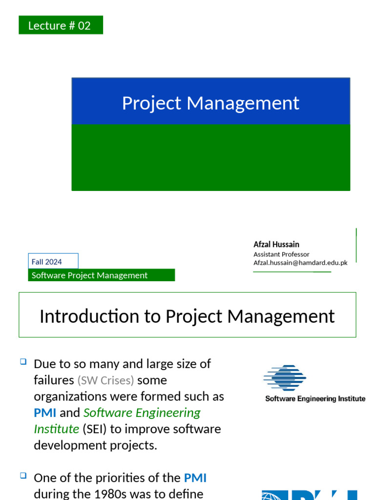 2 - Intro of Project MGMT Part-2 | PDF | Project Management | Uncertainty