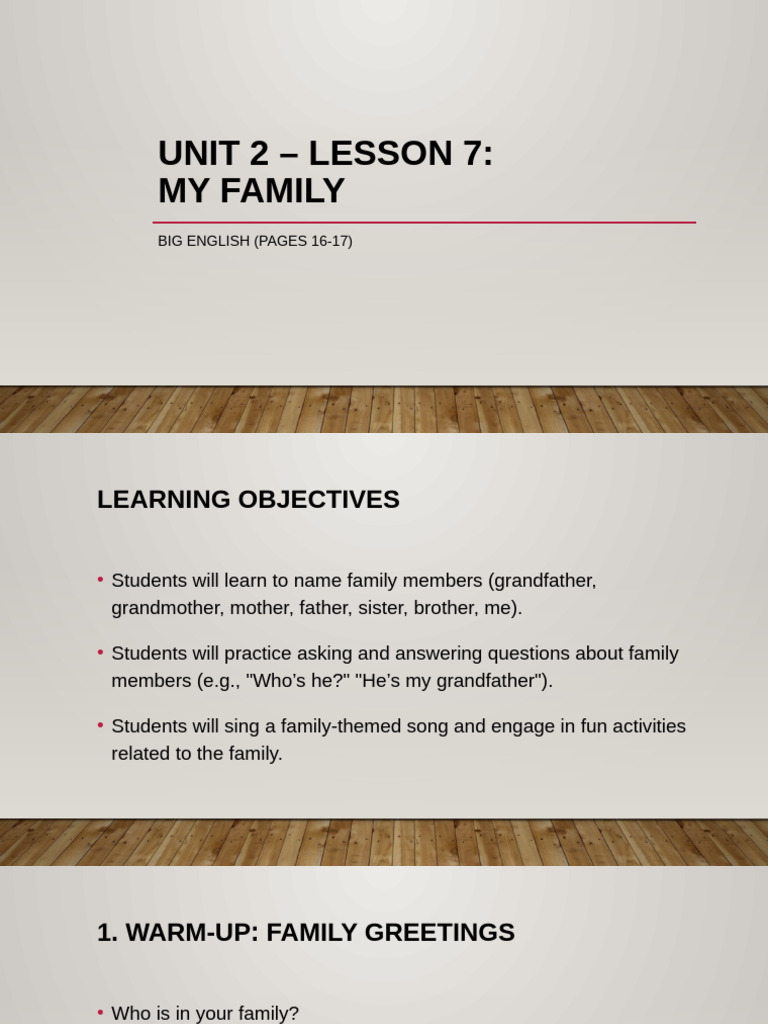 Family Presentation Pdf