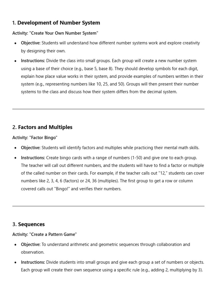ACTIVITY JSS 1 Maths | PDF | Numbers | Ratio