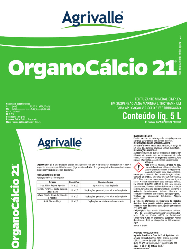 Organocalcio21 Agrivalle | PDF