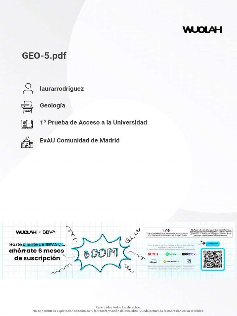 Wuolah Free GEO 5 | PDF | Magma | Roca (geología)