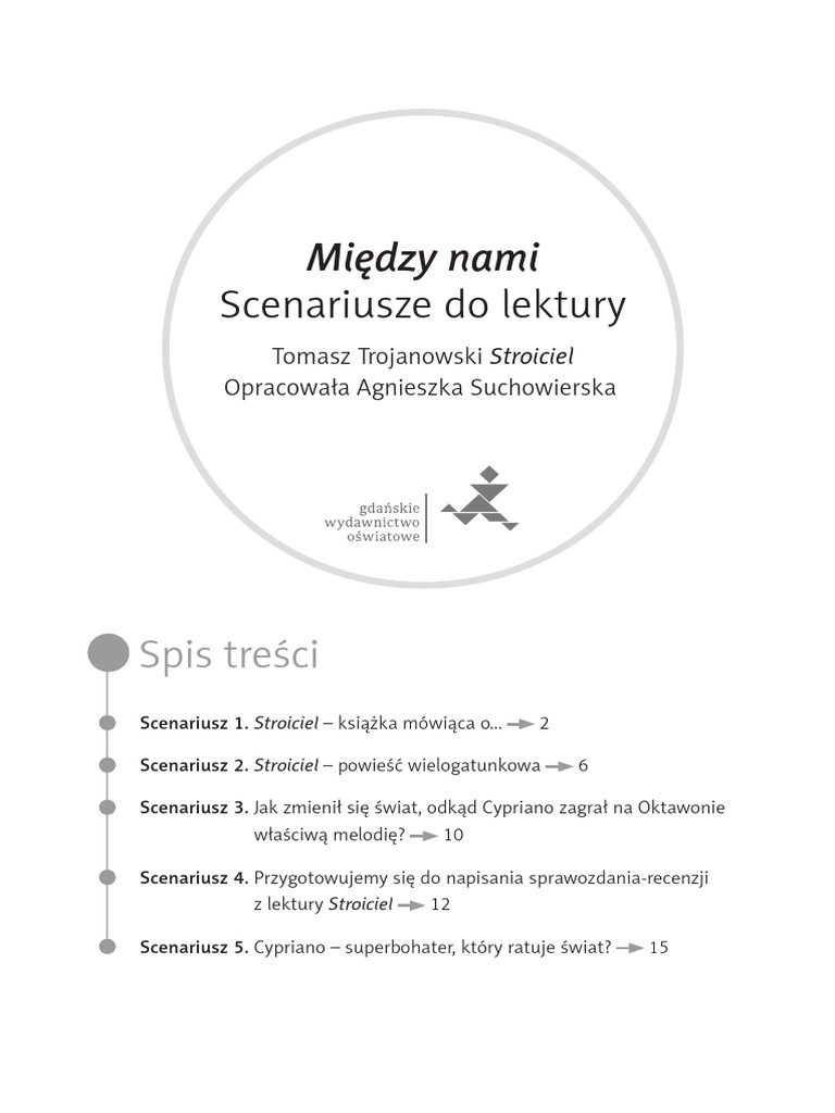 T Trojanowski Stroiciel Scenariusz Lekcji | PDF