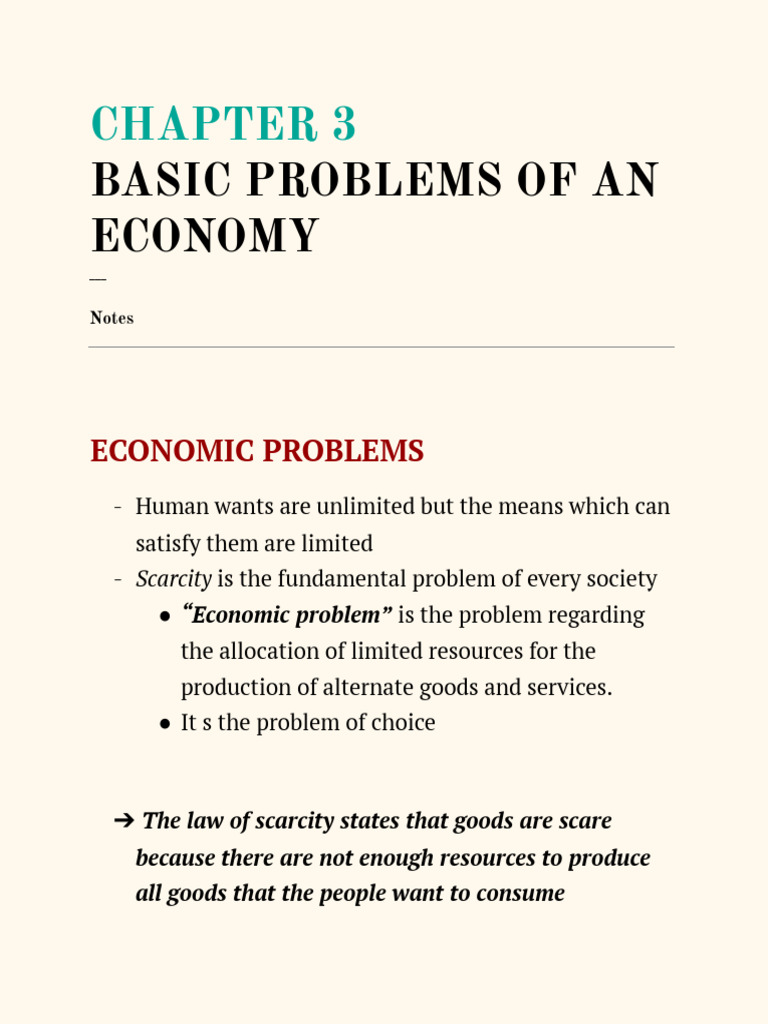 ECO CH 3 | PDF | Labour Economics | Opportunity Cost