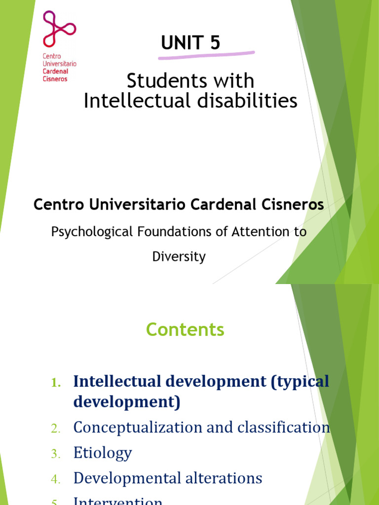Understanding Intellectual Disabilities | PDF | Intelligence Quotient ...