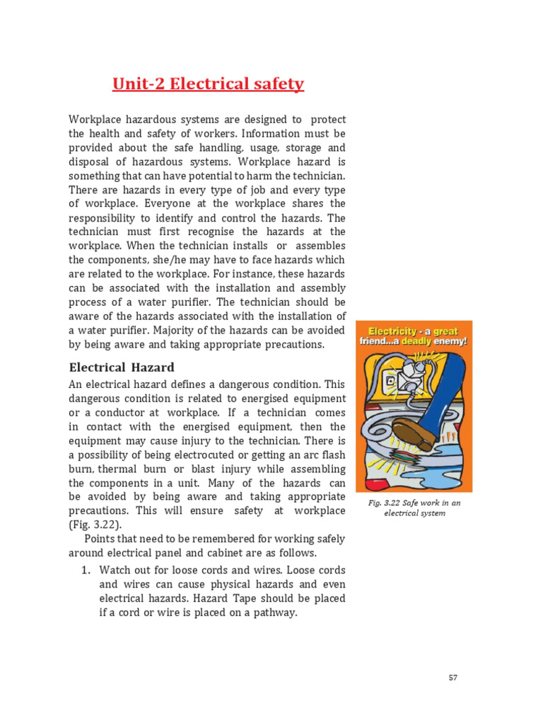 Unit-2 Electrical Safety | PDF | Electrical Wiring | Cardiopulmonary ...