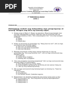 Worksheet GMRC1 Q3 Week1 | PDF