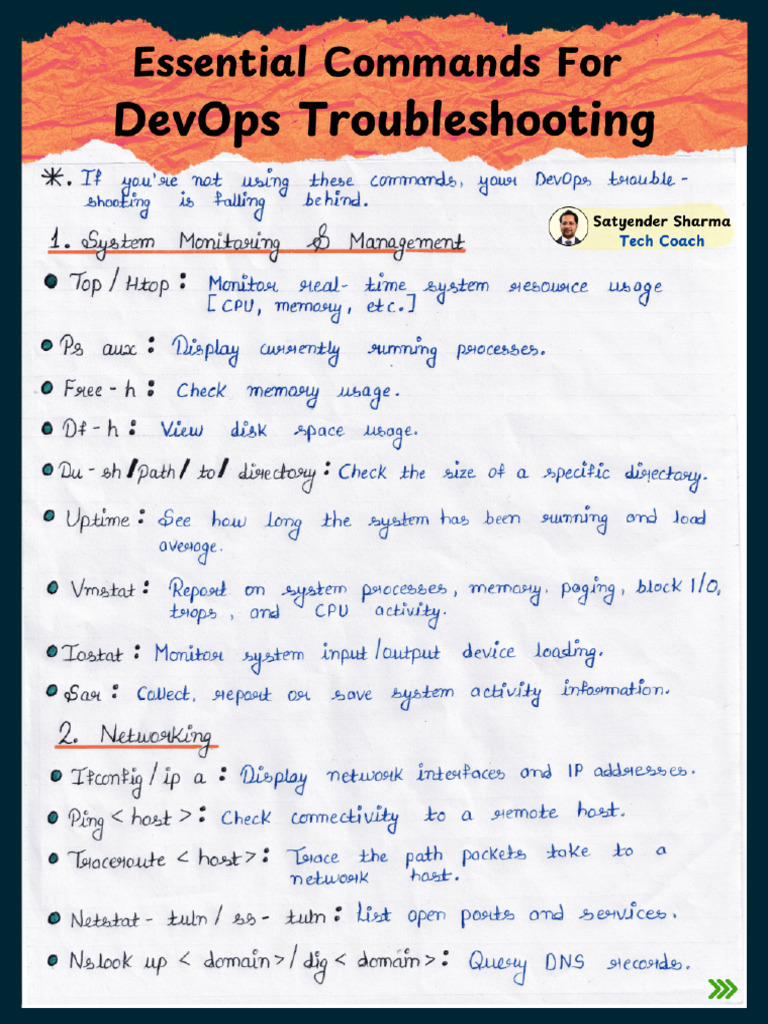 Devops Cmds | PDF