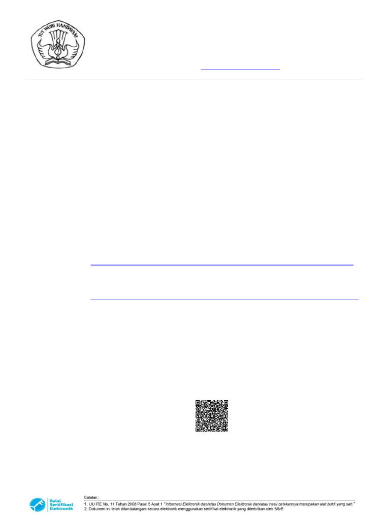 Iswa Nasional (LS2N) Jenjang Pendidikan Dasar Tahun 2024 | PDF ...