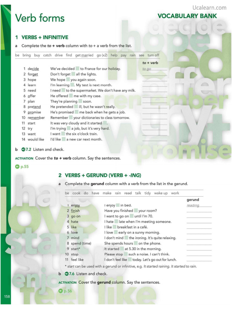 Verb Forms | PDF