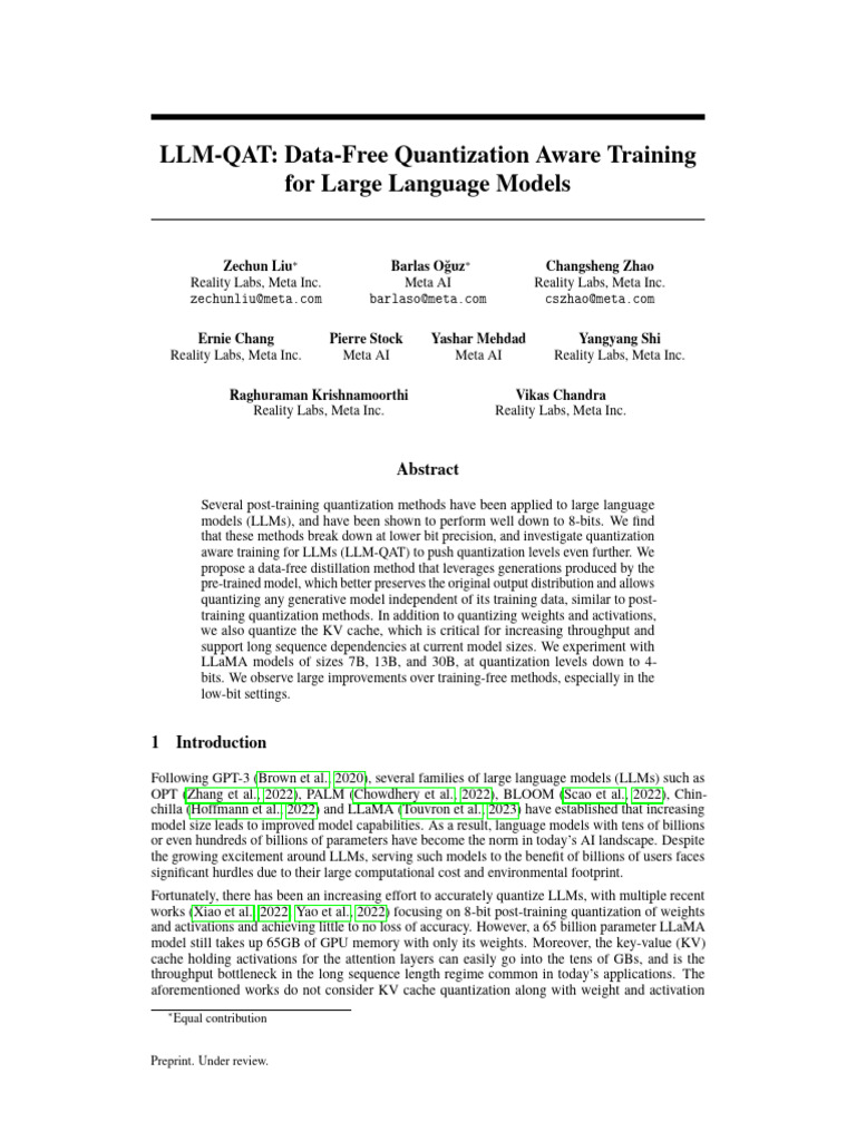 LLM Quantization Aware Training | PDF | Applied Mathematics | Machine ...