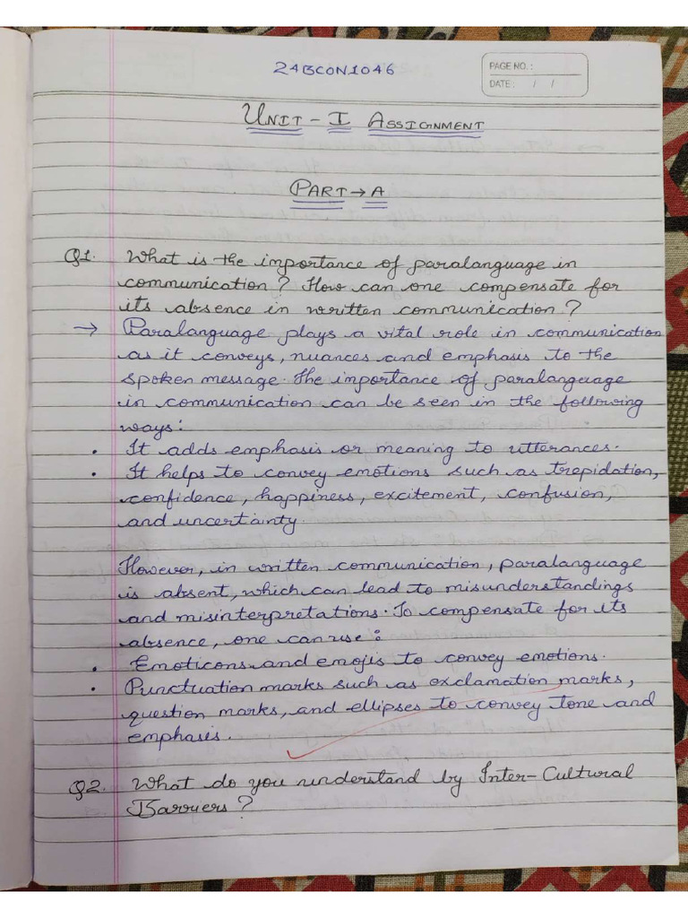 CS Assignment Unit-1 | PDF