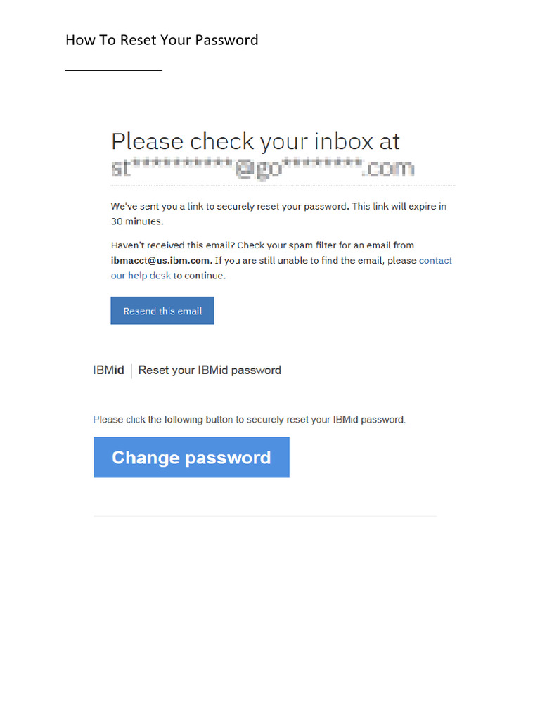 How To Reset Your Password | PDF | Career & Growth | Computers
