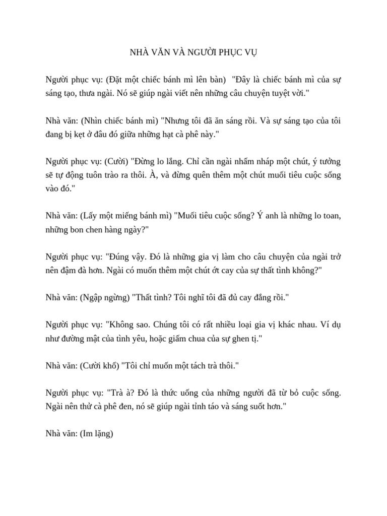 Nhà Văn Và Ngư I PH C V | PDF