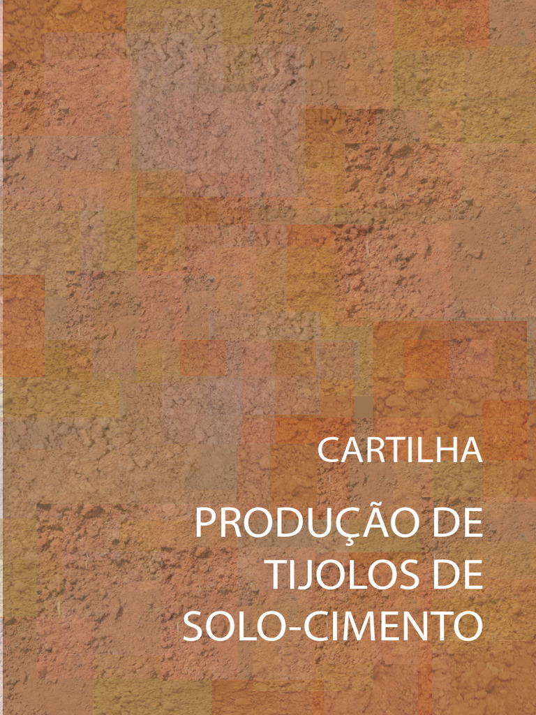 Manual de Tijolos de Solo-Cimento | PDF | Solo | Cimento