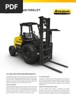 SkyTrak 12054 Specifications & Load Chart | PDF | Horsepower | Car
