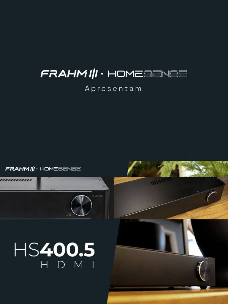 HS 400.5 HDMI - Apresentação | PDF