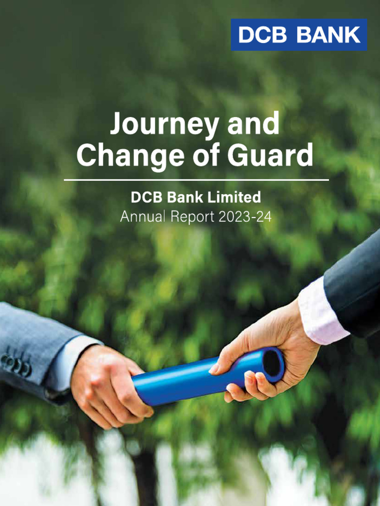 DCB Bank Limited Annual Report 2023 24 2 | PDF | Audit | Accountant
