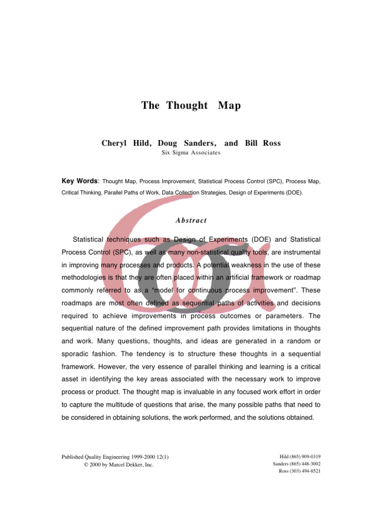 Thought | PDF | Thought | Critical Thinking