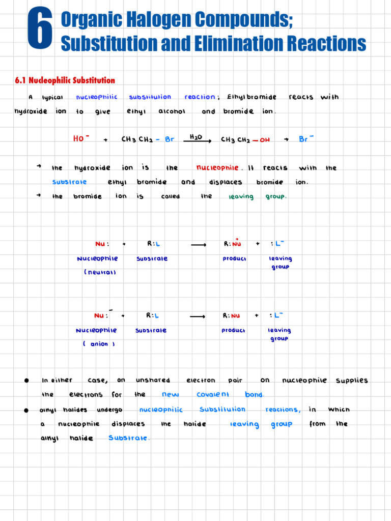SN1 and SN2 Reactions Explained | PDF | Organic Chemistry | Chemistry