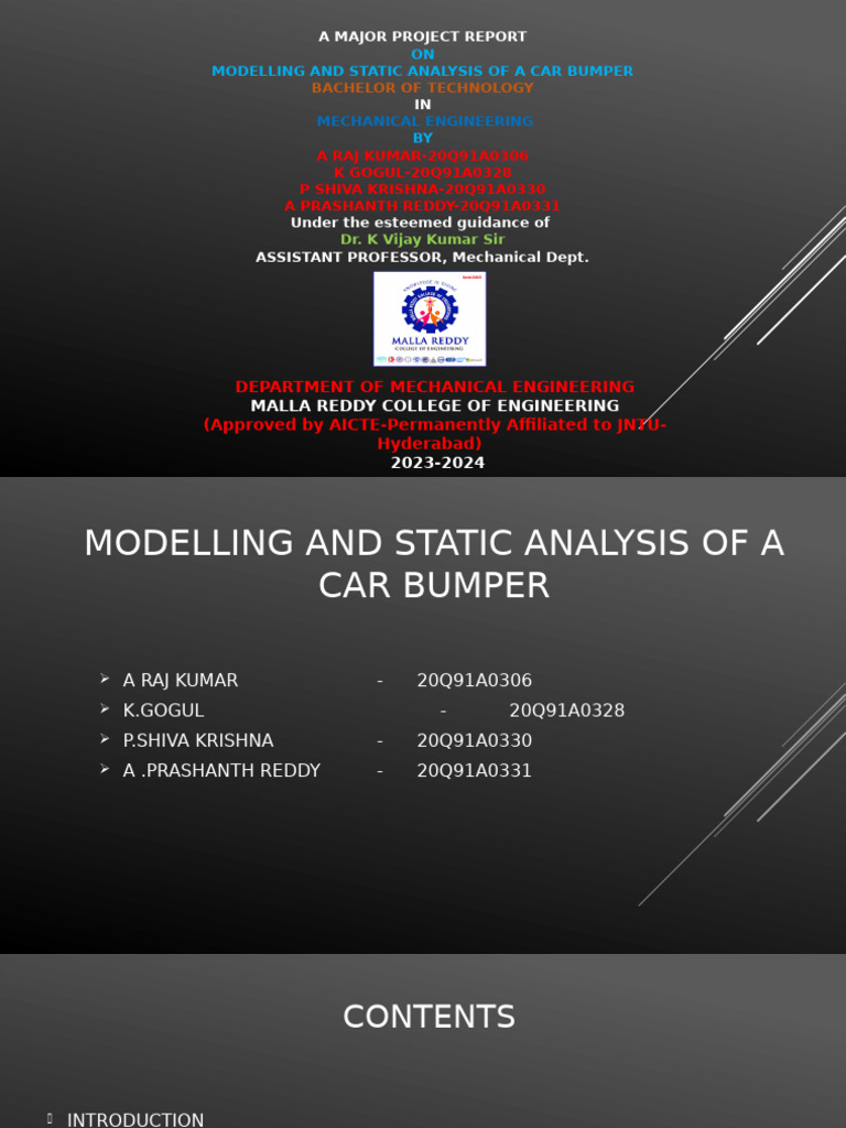 Major Project-2 | PDF | Computer Aided Design | Strength Of Materials