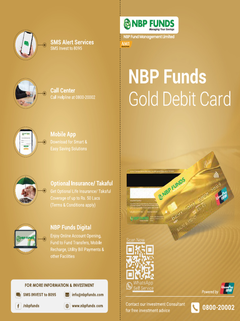 Gold Debit Card Brochure | PDF