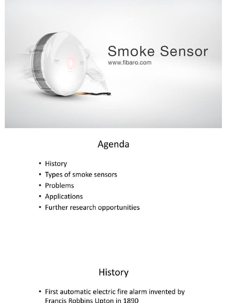 Smoke Sensor | PDF