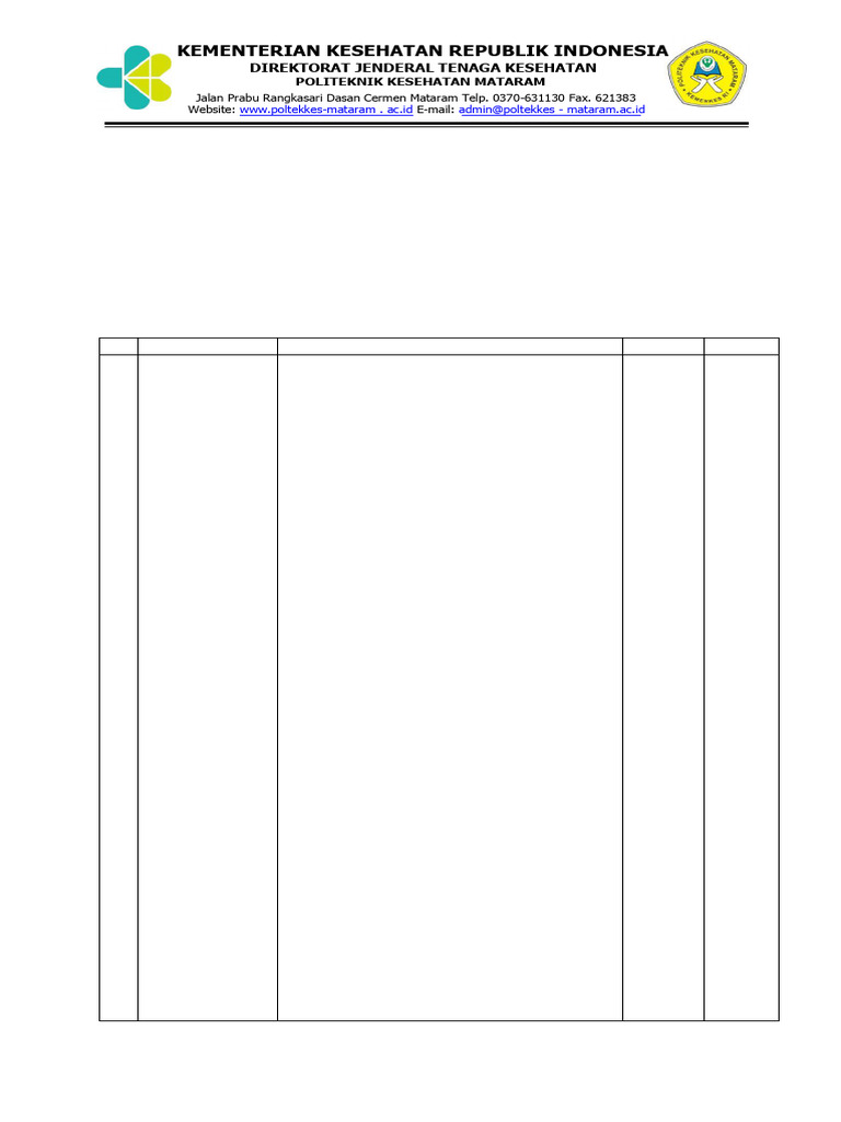 Logbook PBL Contoh Pengisian | PDF