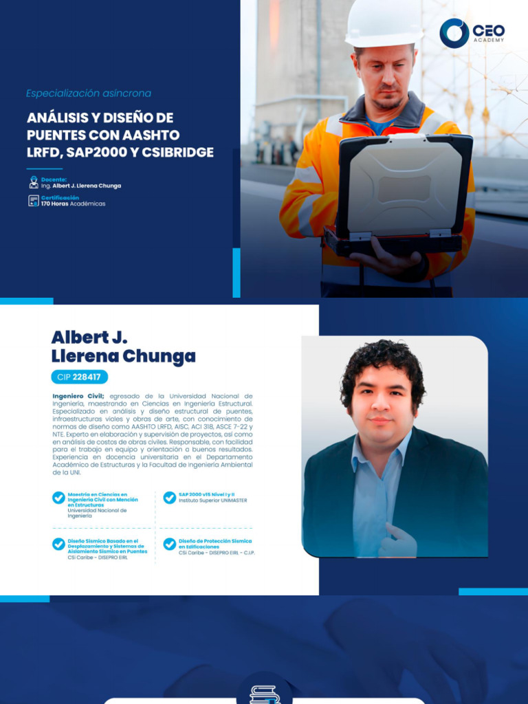 Módulo 1 - Ceo Academy - Análisis y Diseño de Puentes Con Aashto LRFD ...
