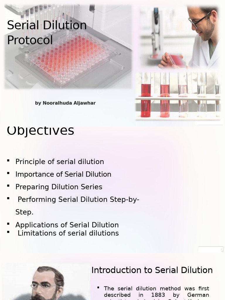 Serial Dilution Protocol | PDF | Concentration