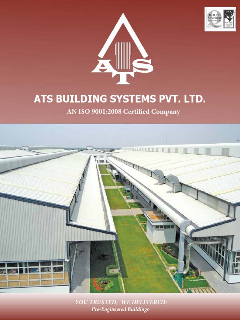 ATS Building Systems Pvt. Ltd. Brochure | PDF | Building Insulation | Screw