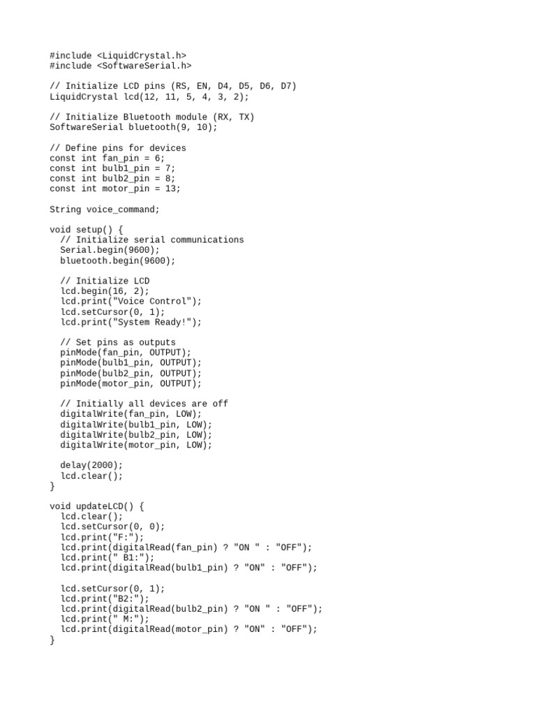bluetooth-voice-control | PDF | Computer Programming | Computing