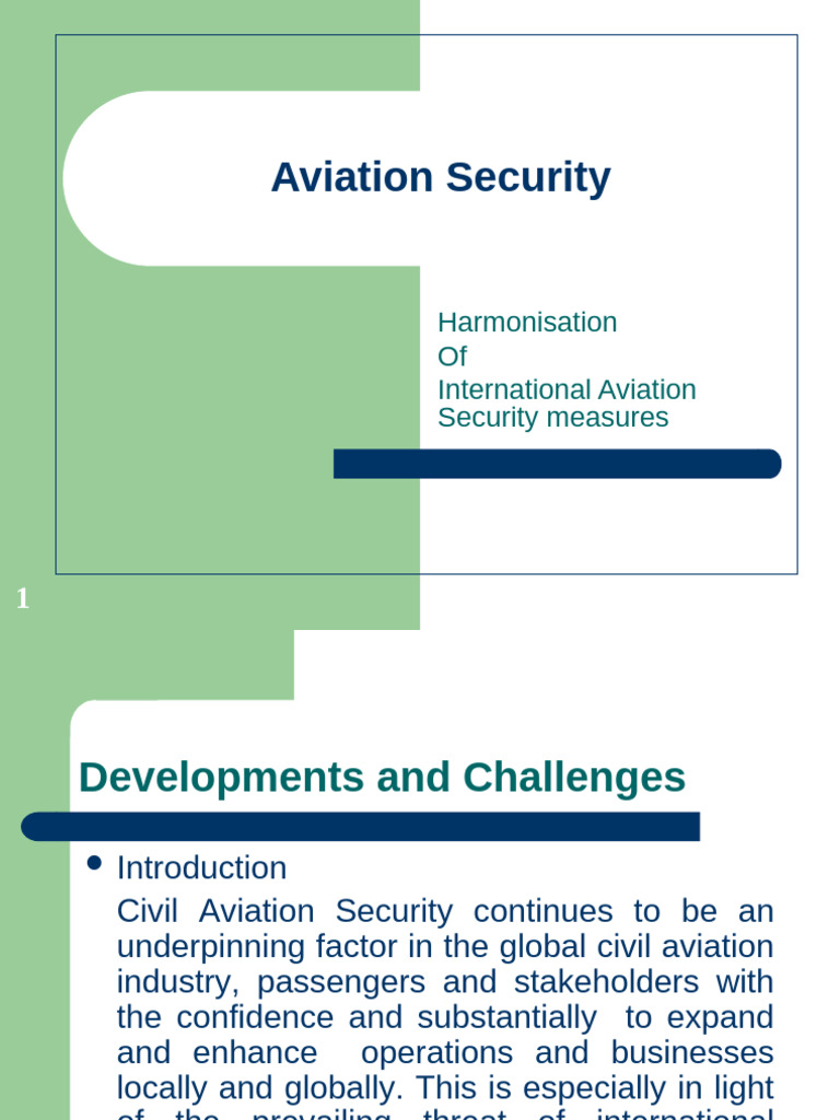 PH-7 Avsec Harmonisation | PDF | Airport Security | Aviation