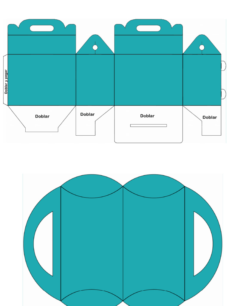 Kit 110 Moldes para Elaborar Cajas | PDF