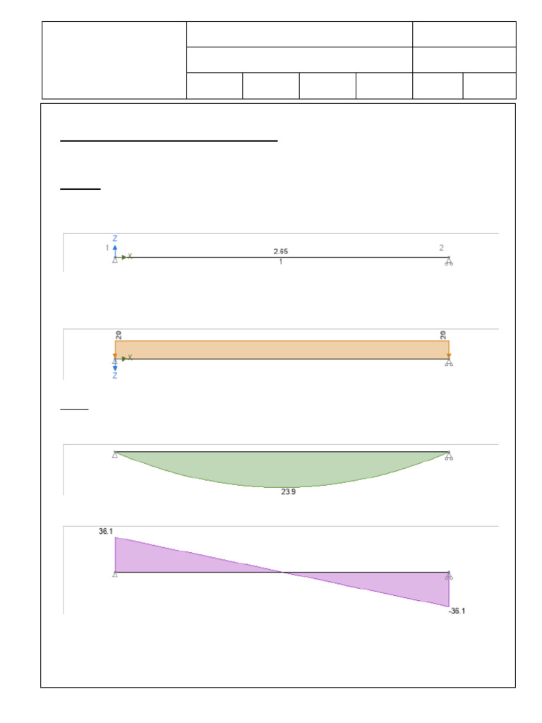 Simply Supported Beam Example | PDF | Strength Of Materials | Buckling