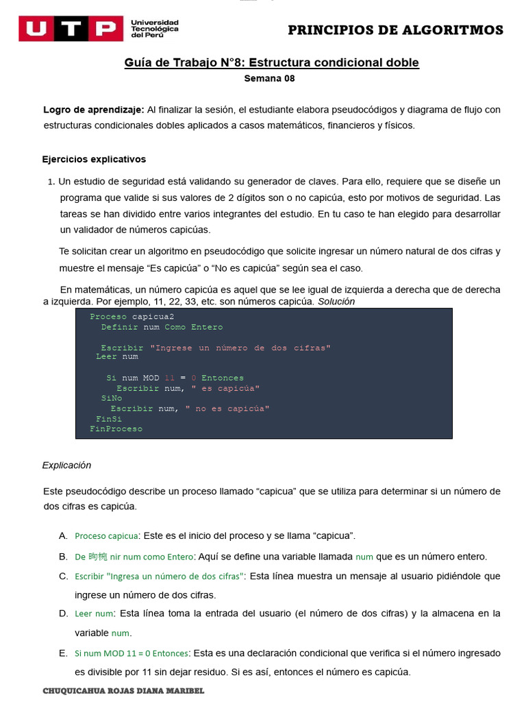 algoritmo_N8 | PDF | Algoritmos | División (Matemáticas)