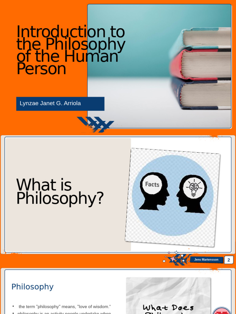 Introduction To The Philosophy of The Human Person | PDF