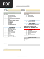 Pre-Delivery Inspection Checklist - New Car | PDF | Technology ...