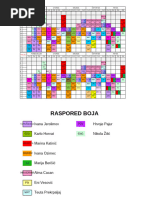 Raspored Casova | PDF