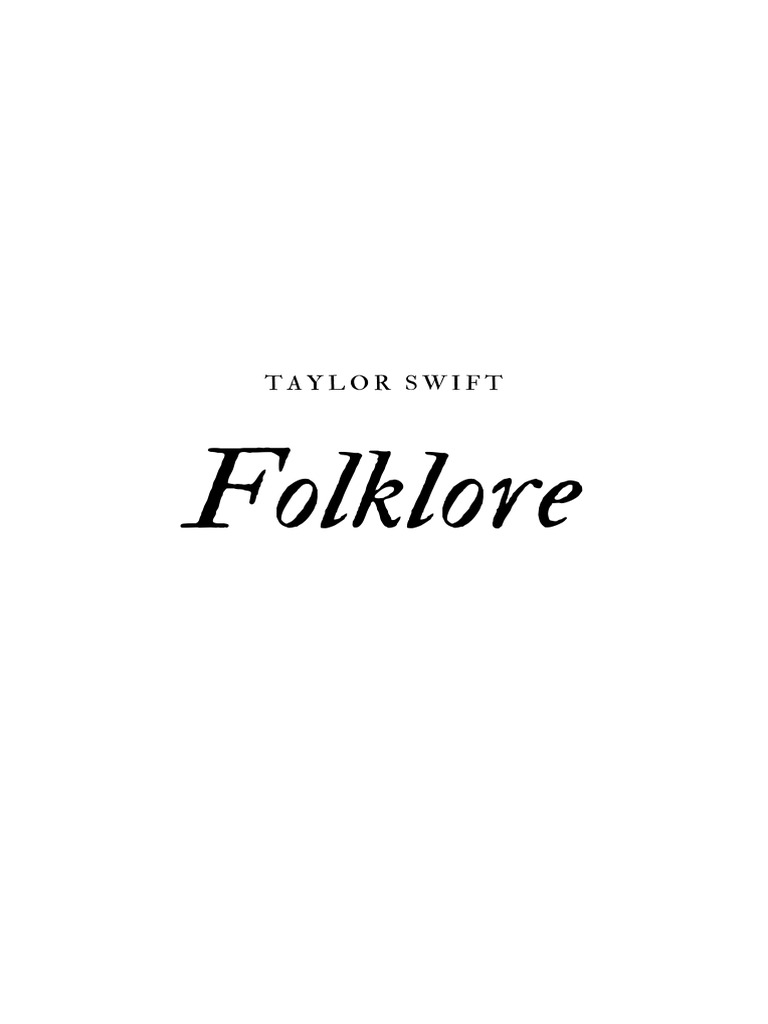 Taylor Swift | PDF | Art | Poetry