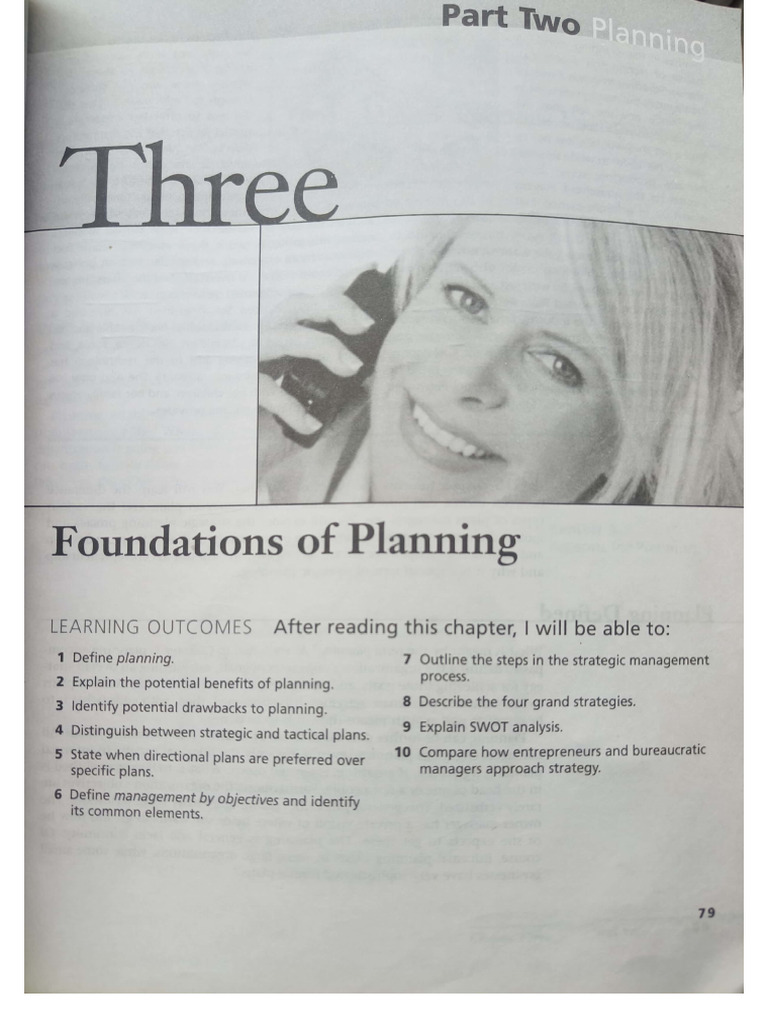 Planning - Stephen Robbins | PDF