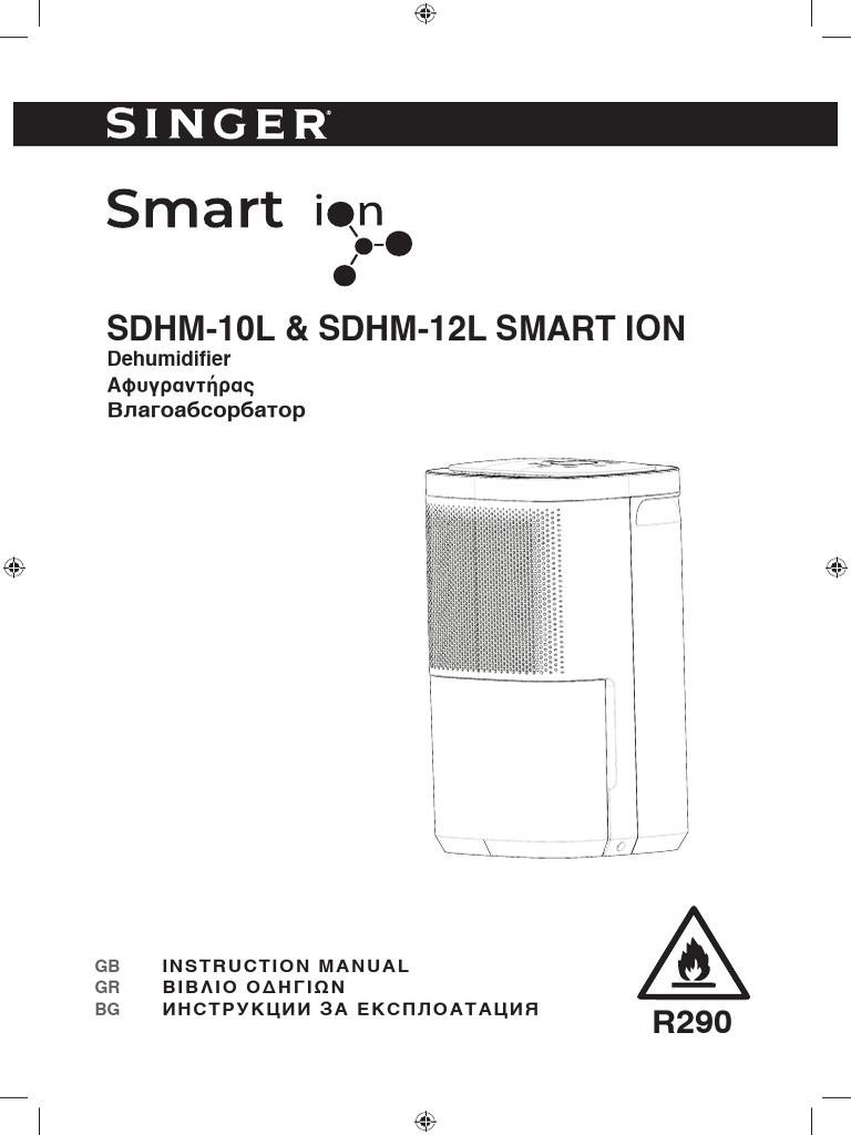 SDHM-10L SDHM-12L SMART ION Manual | PDF | Propane | Humidity