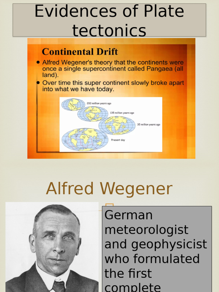 Continental Drift Theory Student | PDF