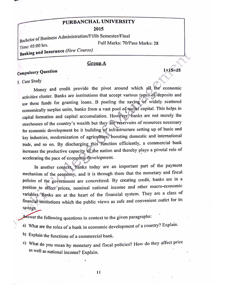 Question Bank Pfd-5th Sem | PDF