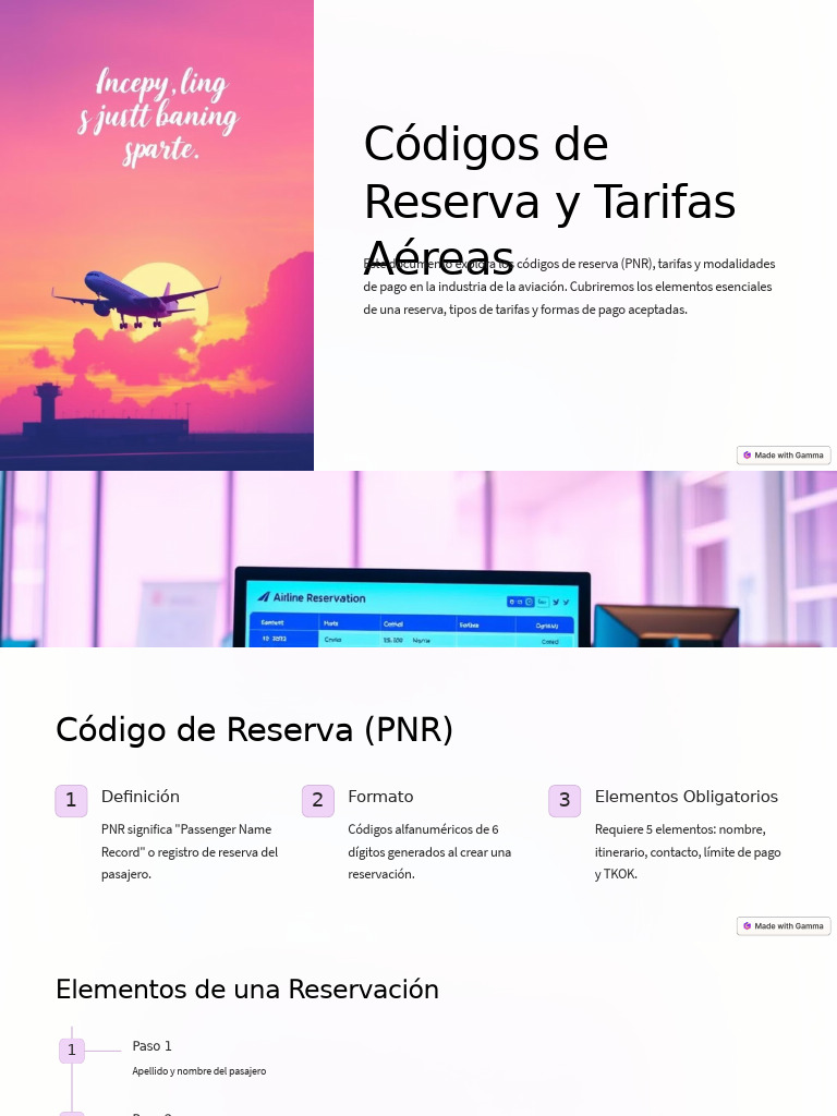 Codigos de Reserva y Tarifas Aereas | PDF | Tarjeta de crédito
