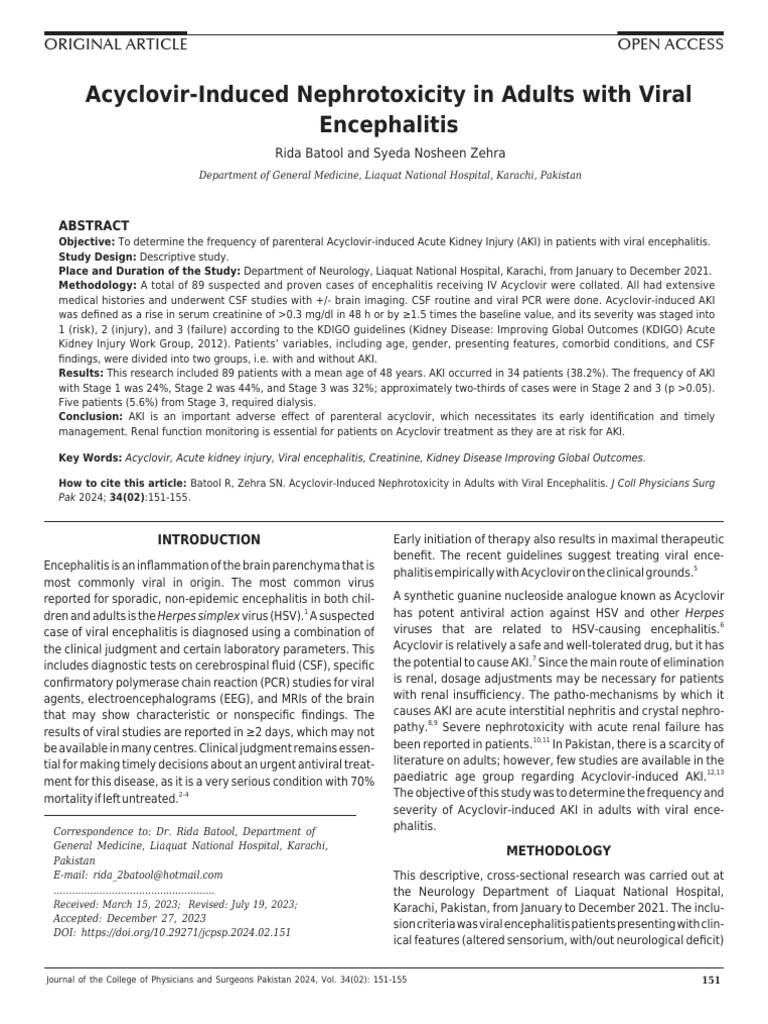 Rida Batool and Syeda Nosheen Zehra | PDF | Causes Of Death | Medicine