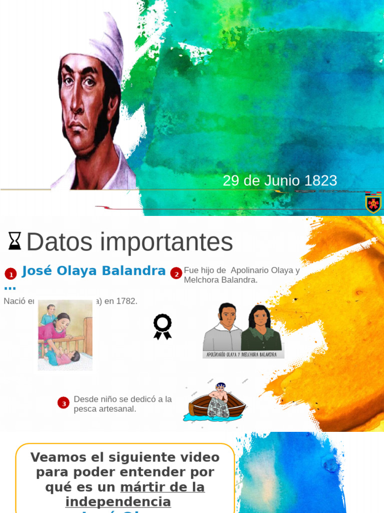 Disfraz de José Olaya en la Independencia | PDF